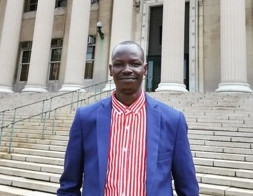 Student Spotlight: James Maker Atem | Institute of African Studies